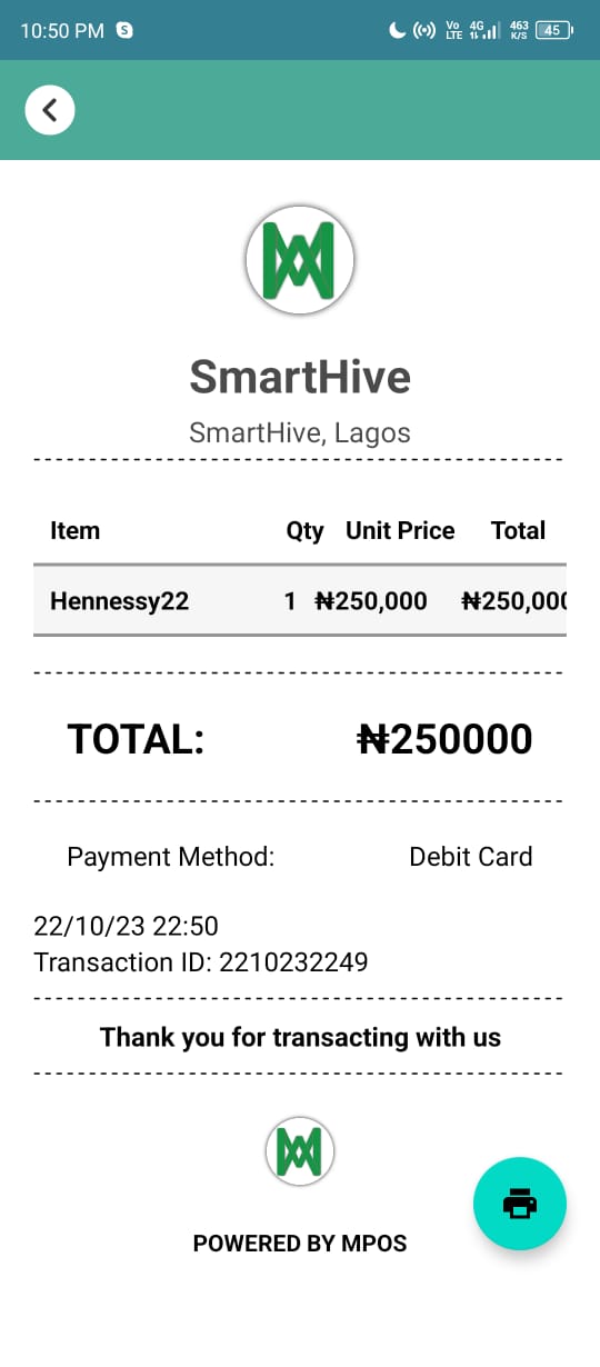 Mpos - Mobile Point of Sales